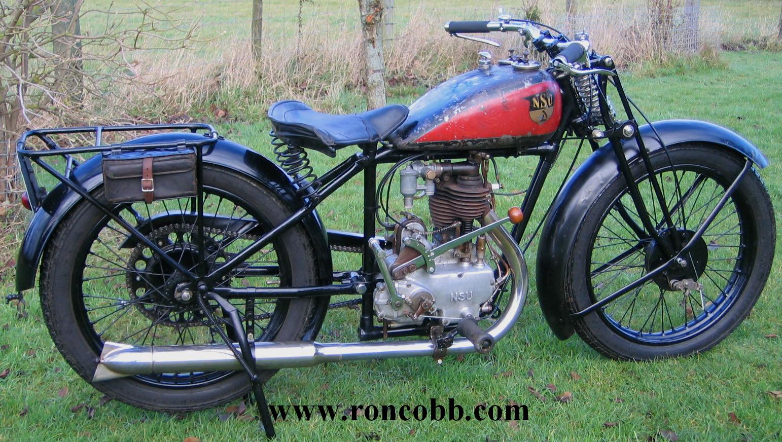 nsu vintage motorcycle 1930 for sale