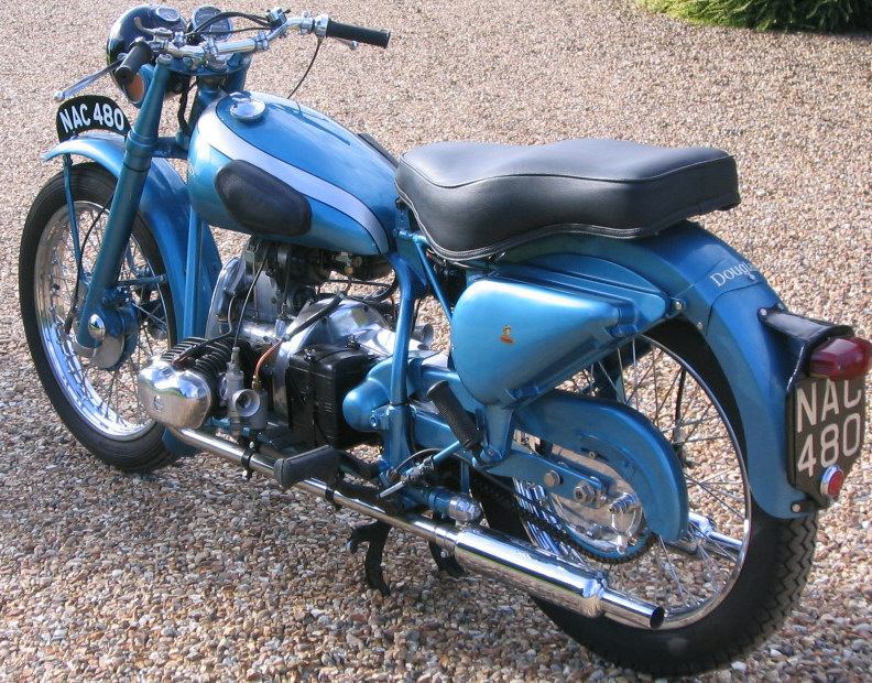 1953 Douglas Mk V 350cc classic motorcycle