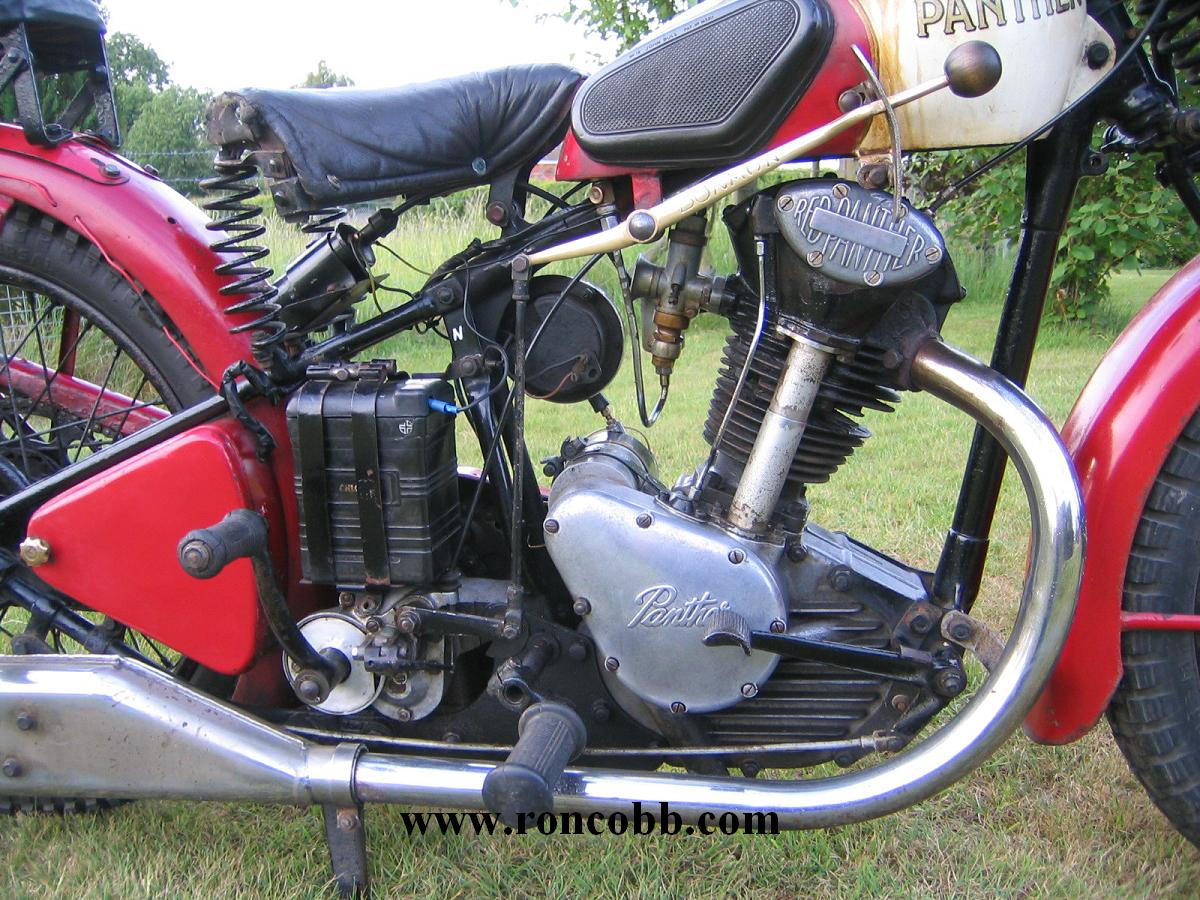 1936 Panther model 20 Red Panther 250cc for sale